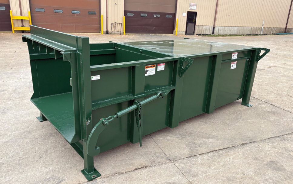 True 2-Yard Stationary Compactor by Kelly Equipment - Waste Advantage ...