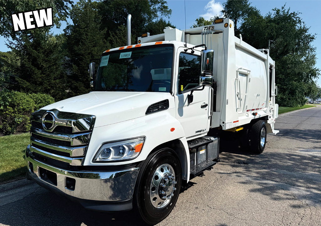 New Hino L7 w/20 yd A300 EZ-Pack Apollo Rear Loader - Waste Advantage ...